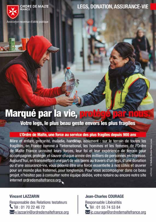 Zoom sur l’association du jour : Ordre de Malte France - Village des ...